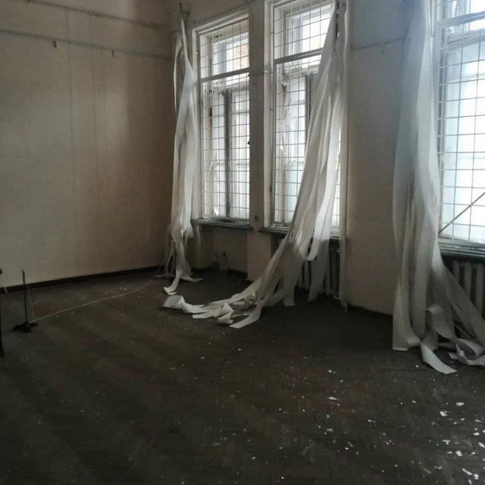 Ucraina, danneggiato il Museo d'Arte di Kharkiv. Ma le opere sono al sicuro Ucraina, danneggiato il Museo d'Arte di Kharkiv. Ma le opere sono al sicuro