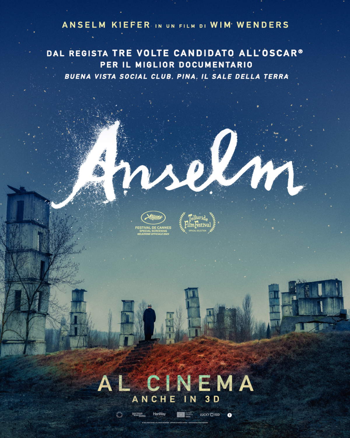 Da oggi al cinema Anselm, il nuovo film di Wim Wenders dedicato ad ... Da oggi al cinema Anselm, il nuovo film di Wim Wenders dedicato ad ...